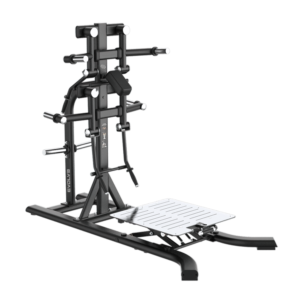 Evolve Ultra Series Plate Loaded Iso Lateral Squat Lunge | Evolve